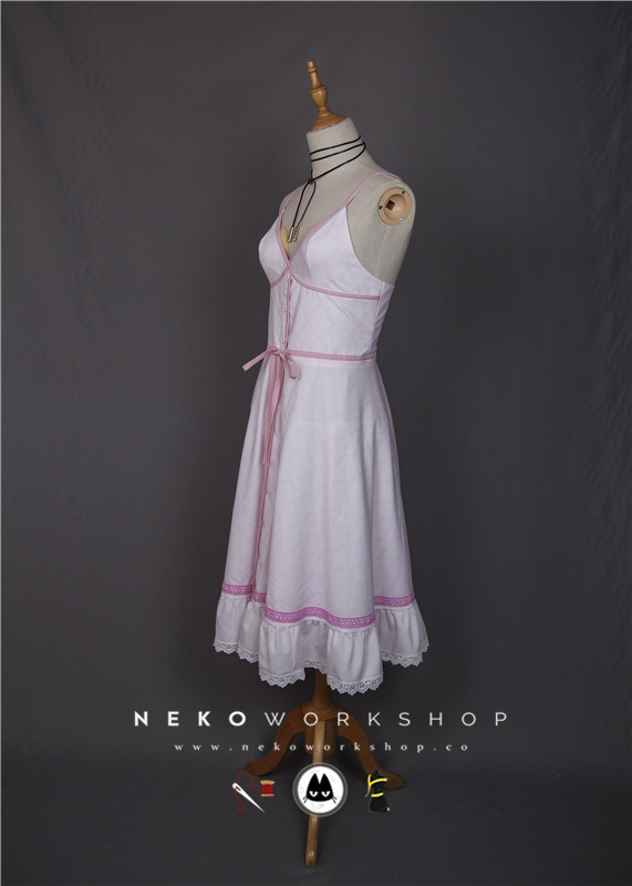 Final Fantasy VII – Aerith Gainsborough Cosplay Costume – Neko Workshop