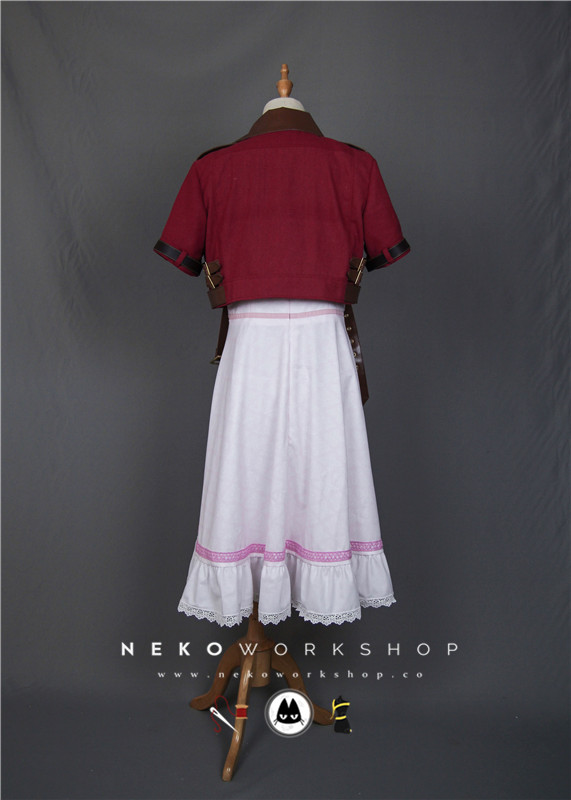 Final Fantasy VII – Aerith Gainsborough Cosplay Costume – Neko Workshop